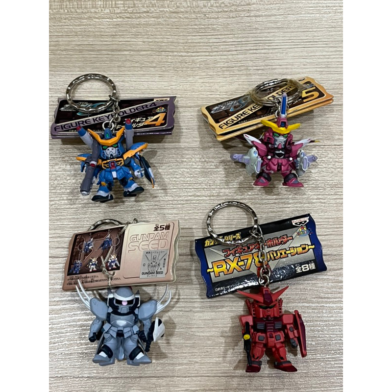 Keychain SD Gundam พวงกุญแจ กันดั้ม ป้ายห้อย มือ 2 | Shopee Thailand