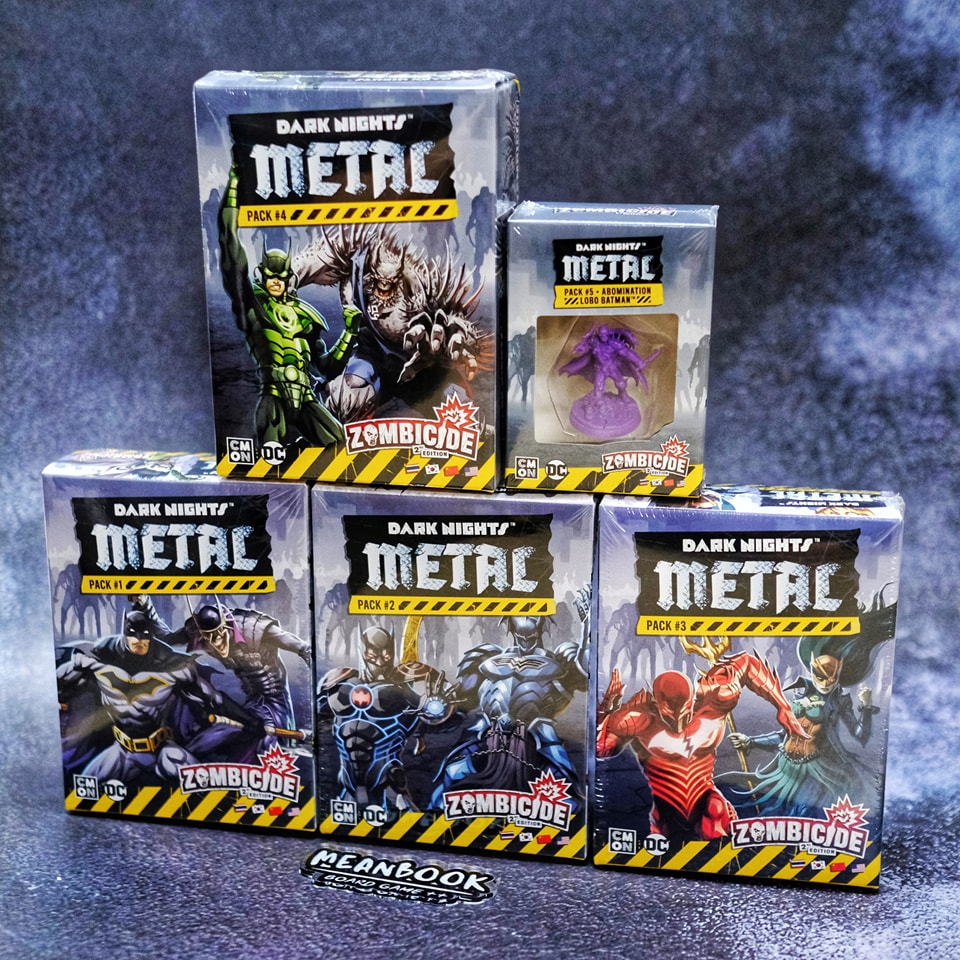 [Limited Edition] Zombicide 2nd Edition : Dark Nights Metal Board Game ...