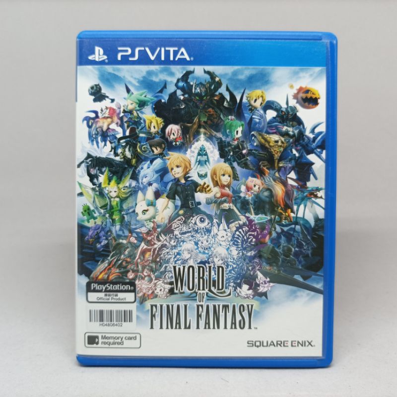 World of Final Fantasy PS Vita | แผ่นเกมเพลสเตชั่นวีต้า แท้ | Zone 3 ...