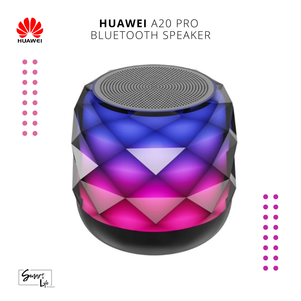 Huawei A20 Pro Bluetooth Speaker ลำโพงไร้สายแบบพกพาสีสันไฟ Mini ...