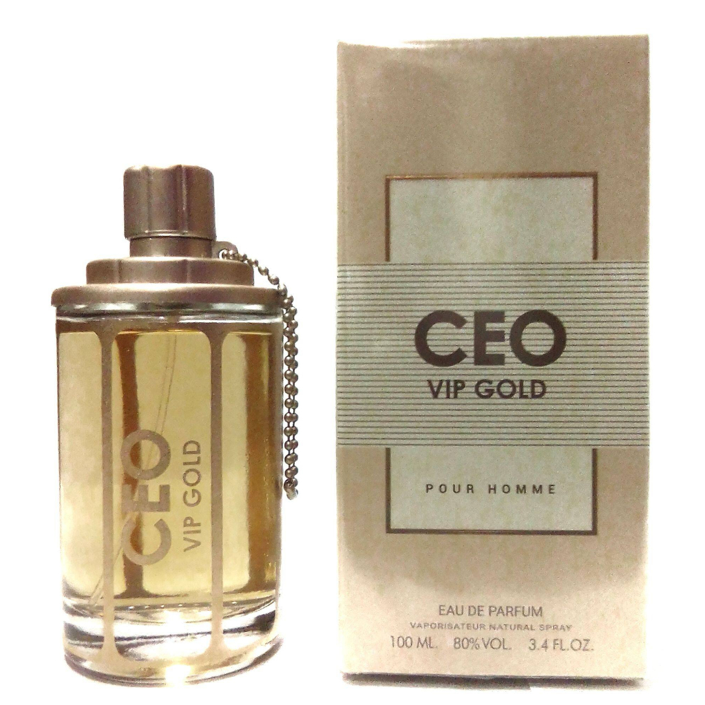 น้ำหอม CEO VIP Gold POUR HOMME EAU DE PARFUM 100 ml | Shopee Thailand