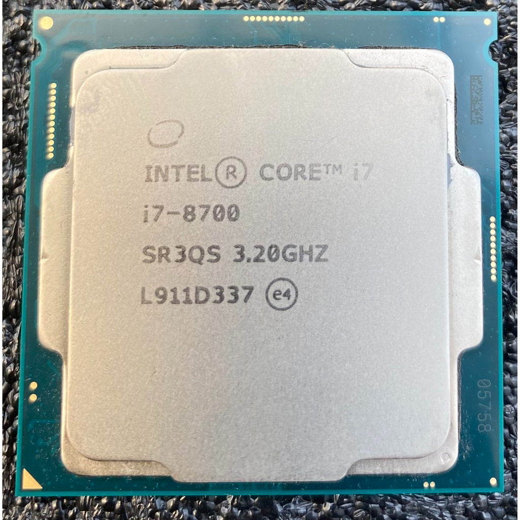 CPU INTEL CORE I7-8700 3.2 GHz มือสอง | Shopee Thailand