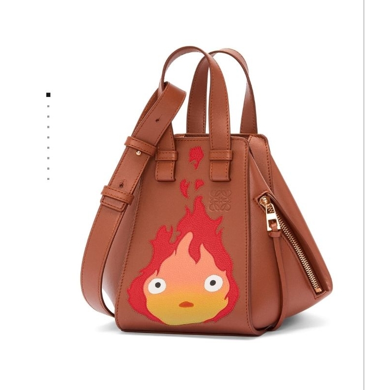LOEWE × Howl's moving castle #LOEWEhowls Calcifer Hammock compack bag ...