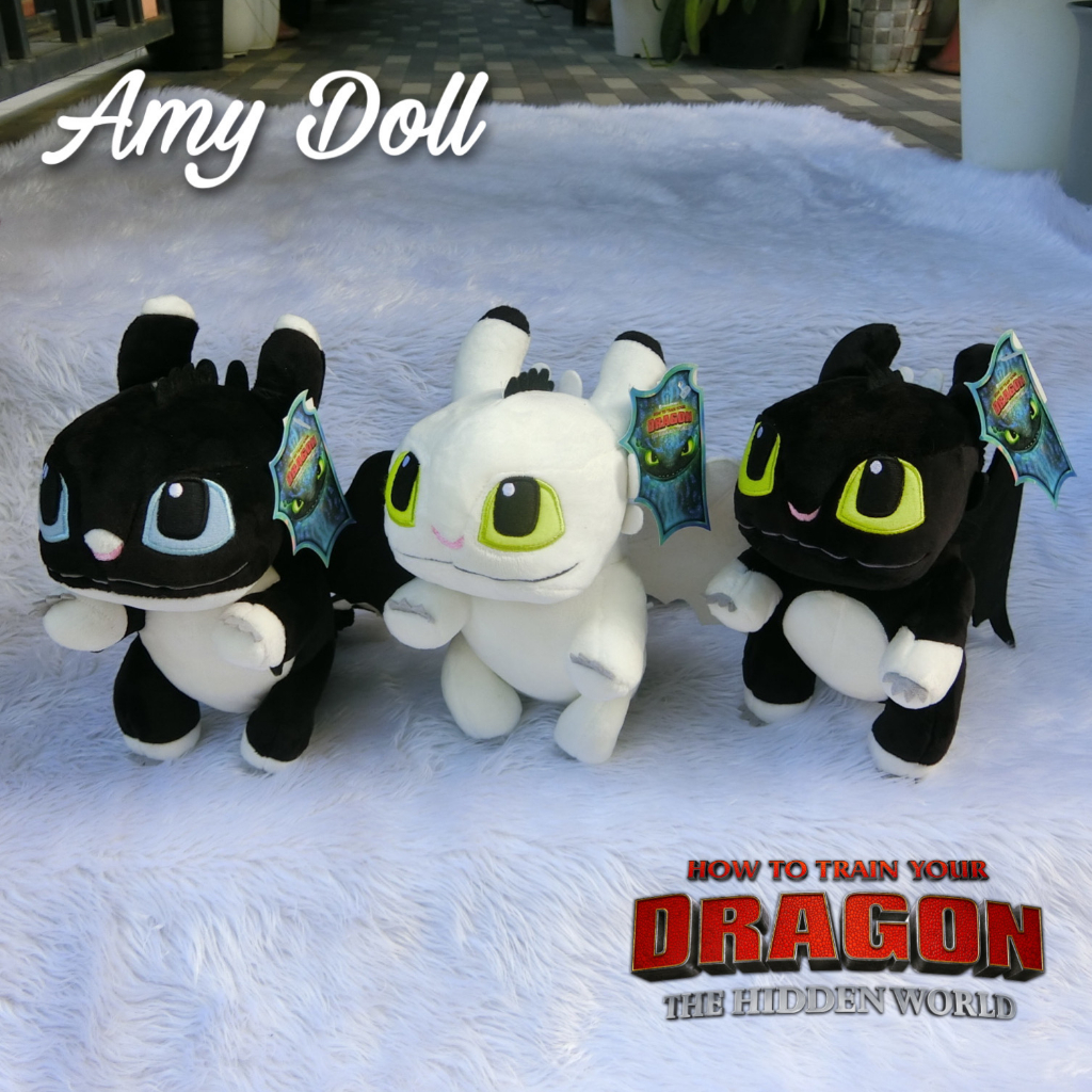 ตุ๊กตา ลูกเขี้ยวกุด (ขนาด 8 นิ้ว) ลิขสิทธิ์แท้ / ตุ๊กตา Toothless 's ...