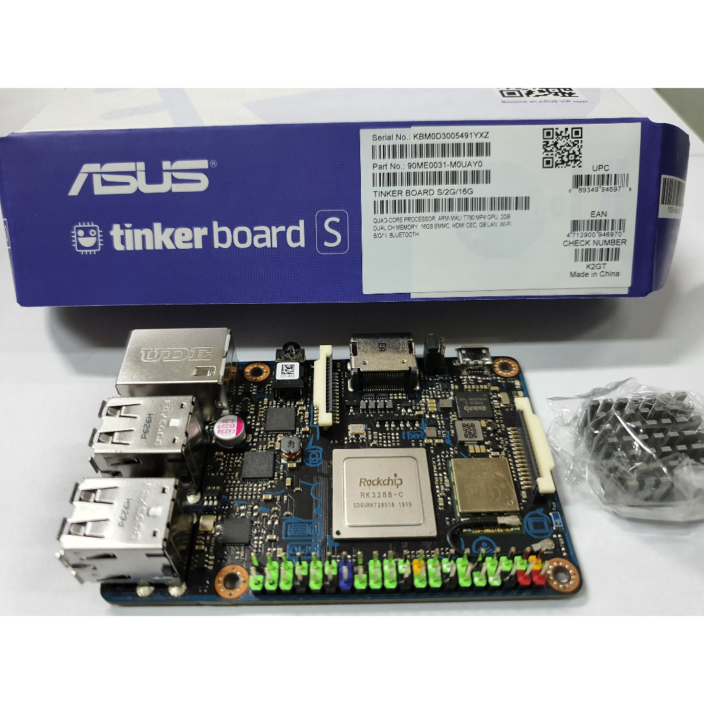 Asus Tinker Board S Onboard 16GB eMMC Raspberry pi 3 Raspberry pi 4 ...
