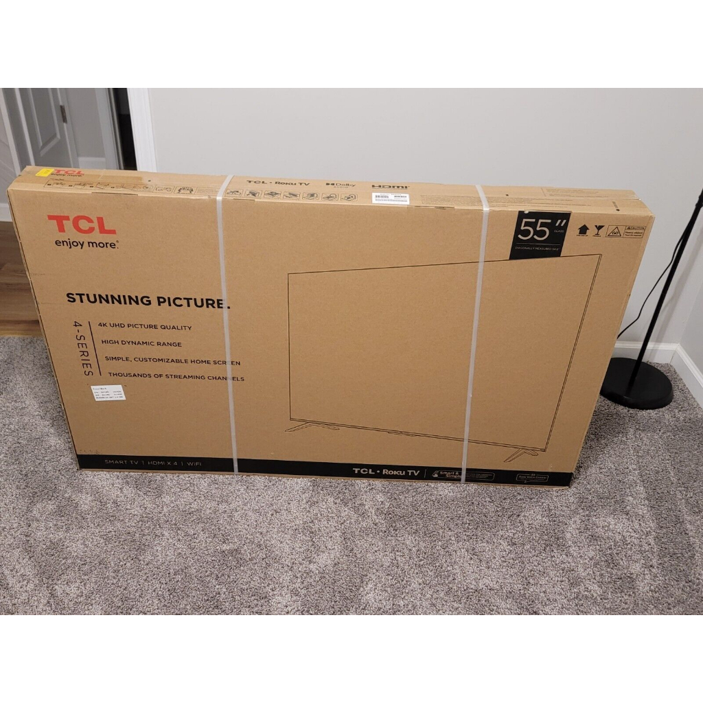 TCL 55S431 55" Class 4-series 4k UHD HDR Roku Smart TV | Shopee Thailand