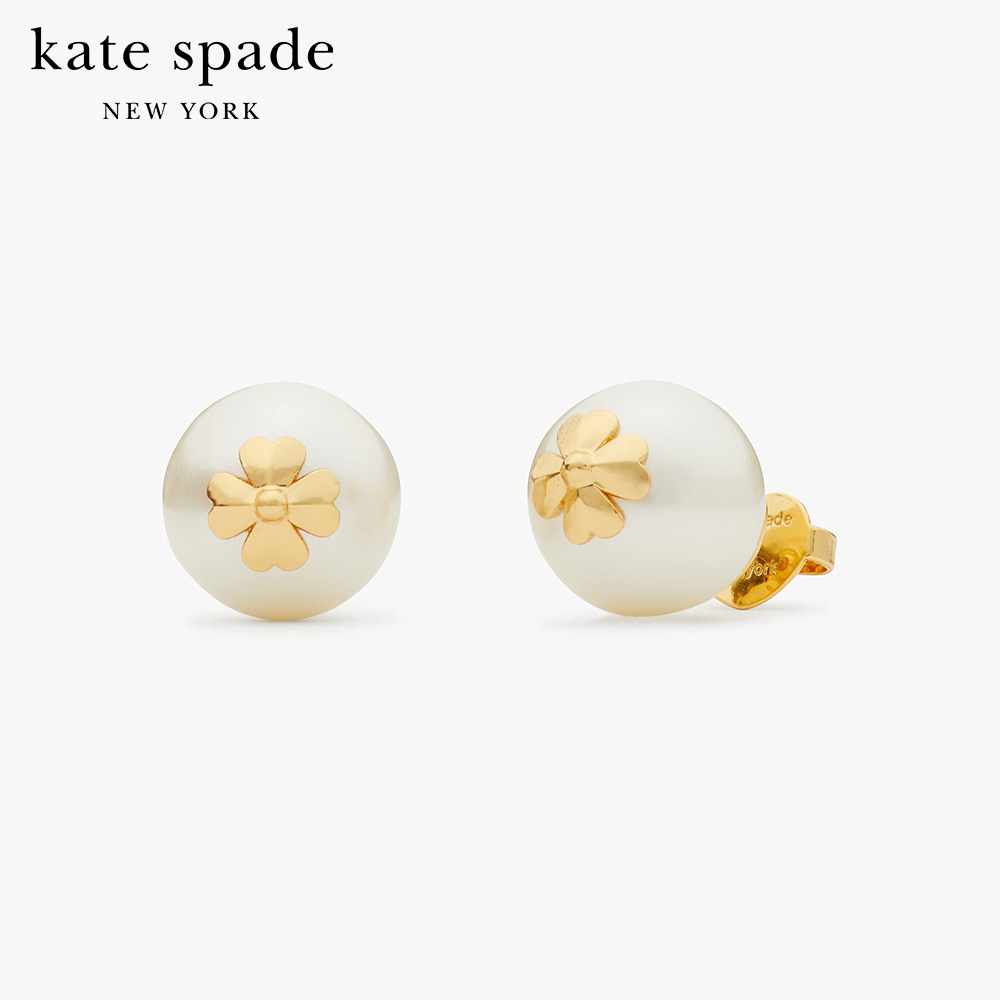 KATE SPADE NEW YORK PEARLS ON PEARLS STUDS KB887 ต่างหู | Shopee Thailand