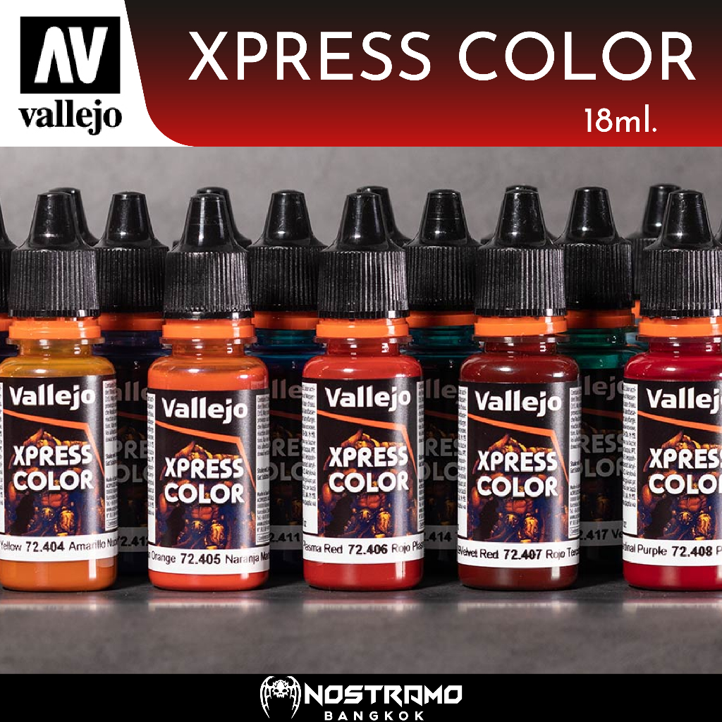 VALLEJO : GAME XPRESS acrylic paint สีอะคริลิคสำหรับงานเพ้นท์โมเดล ...