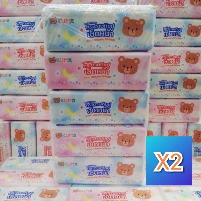 กระดาษทิชชู่คุมะ Kuma Tissue แพ็คละ 5 ห่อ | Shopee Thailand
