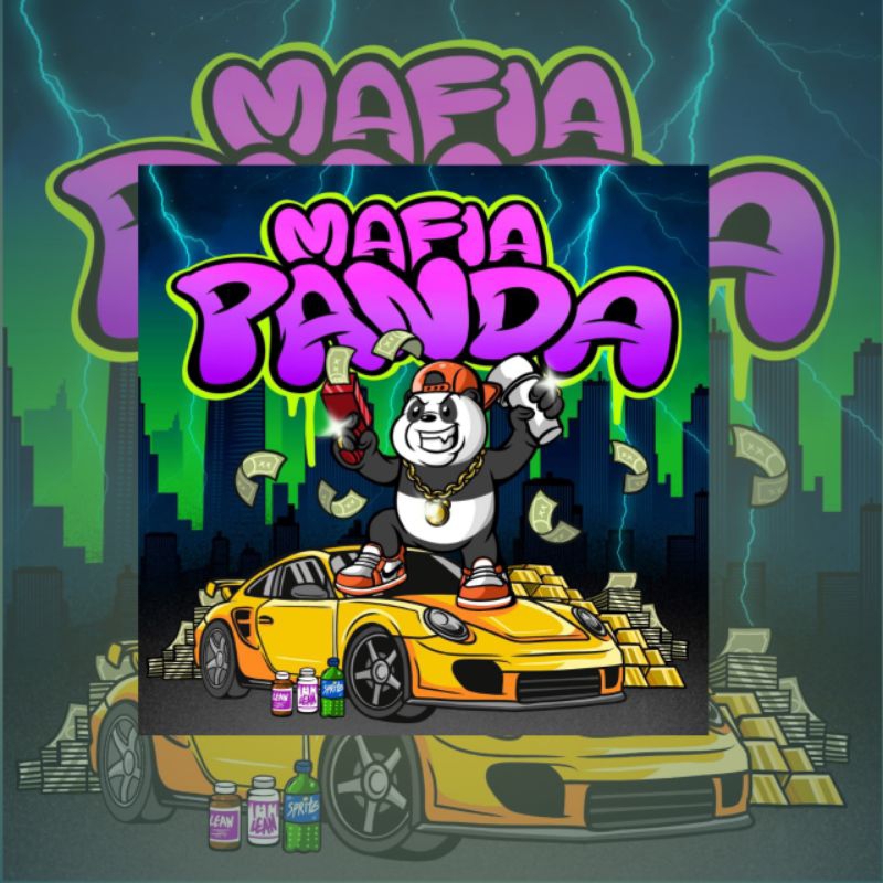 สติ๊กเกอร์ PVC กันน้ำ ( MAFIA PANDA ) | Shopee Thailand