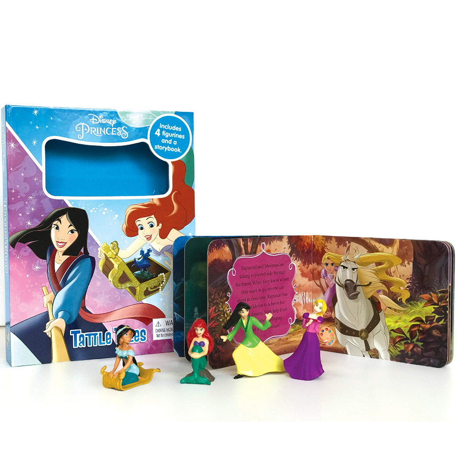 Tattle Tales: Disney Princess หนังสือเด็ก Box Set เจ้าหญิงดิสนีย์ ฟิกเ ...