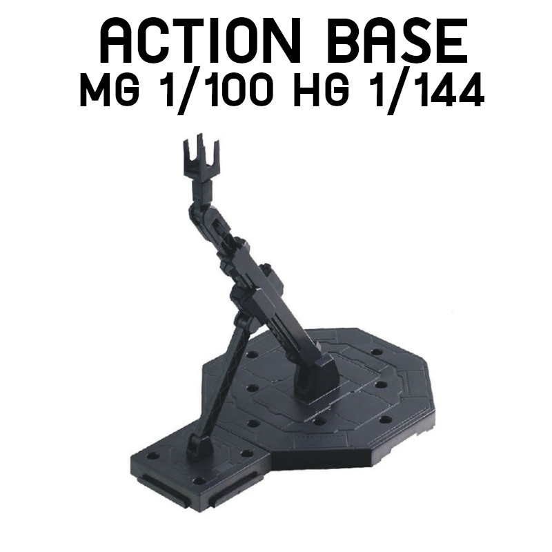 ACTION BASE สีดำ สำหรับ MG 1/100 HG 1/144 | Shopee Thailand