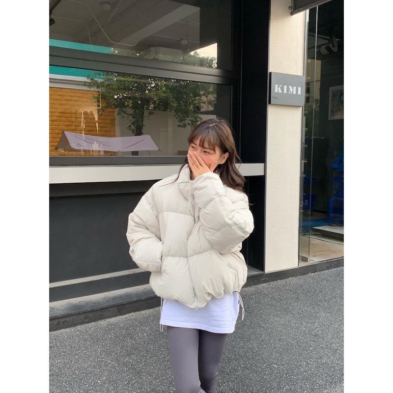 Kiss Coat เสื้อโค้ทขนเป็ดเทียมผสม | Shopee Thailand