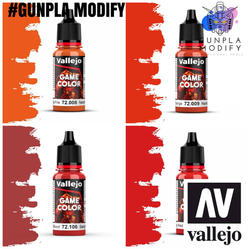 Vallejo New Game Color สีอะคริลิคสูตรน้ำ เฉดสีแนวแฟนตาซี | Shopee Thailand