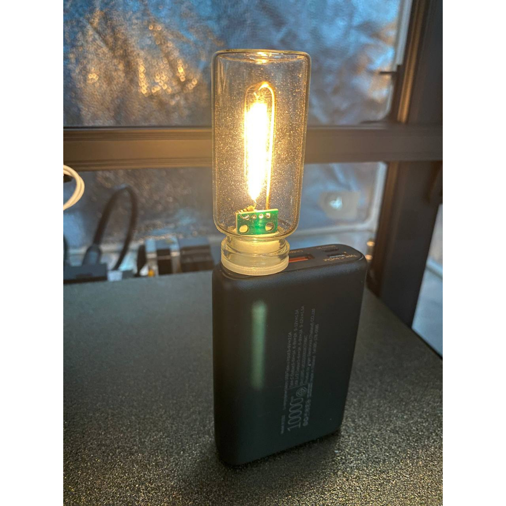 USB ไฟแคมป์ปิ้ง led filament ไฟ USB diy | Shopee Thailand