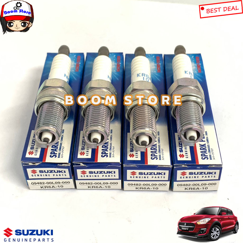 SUZUKI แท้ศูนย์ หัวเทียน KR6A-10 SUZUKI CIAZ 1.2 /SWIFT 1.2 ปี12-17 ...