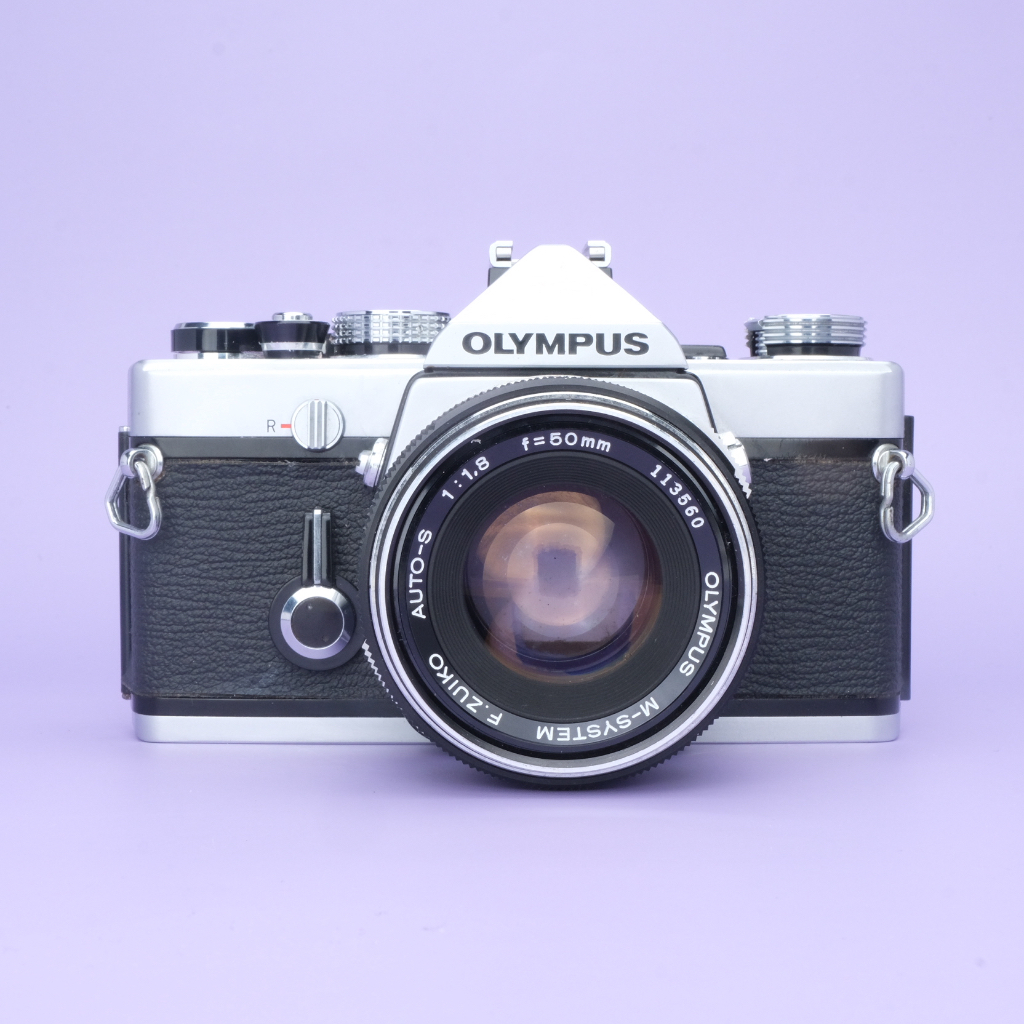 กล้องฟิล์ม Olympus M1 Lens Olympus om 50mm f1.8 ใช้งานง่าย พร้อมจัดส่ง ...