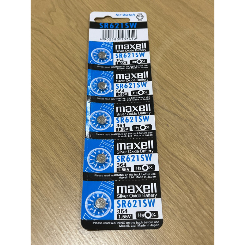 ถ่านกระดุมยี่ห้อ Maxell เบอร์ SR626SW,SR616SW,SE621SW,SR726SW | Shopee ...