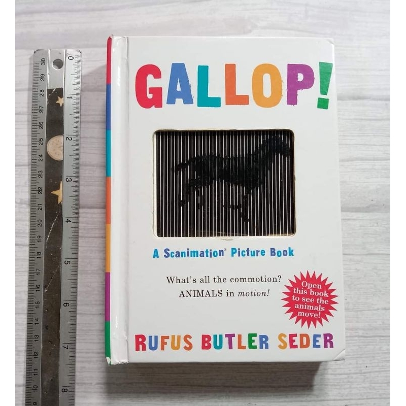 Gallop หนังสือเด็ก มีลูกเล่น ภาพเคลื่อนไหว book for babies toddlers ...
