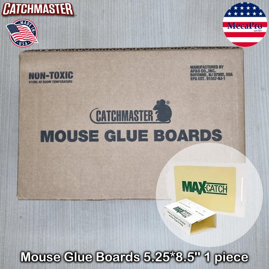 Catchmaster® Max-Catch Mouse & Insect Glue Trap 1 Piece #72MB กับดักหนู ...