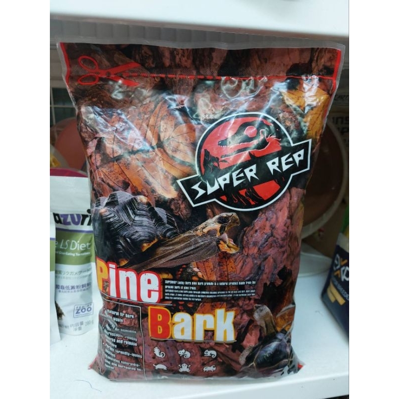 Supper Rep Pine Bark 4L. เปลือกไม้รองพื้นกรงสัตว์เลี้ยง รองพื้นสัตว์ ...