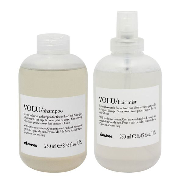 Davines Volu Shampoo /Hair Mist 250ml สูตรสำหรับผมเส้นเล็กลีบแบน เพิ่ม ...