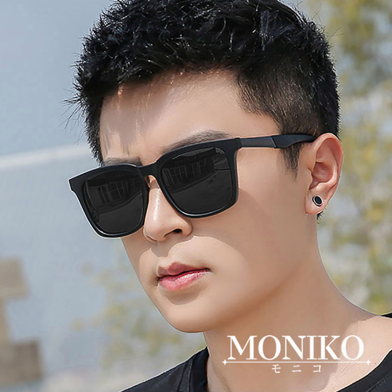 MONIKO แว่นตากันแดด ป้องกันรังสียูวีแว่นตาแฟชั่นสําหรับผู้ชาย พร้อม ...