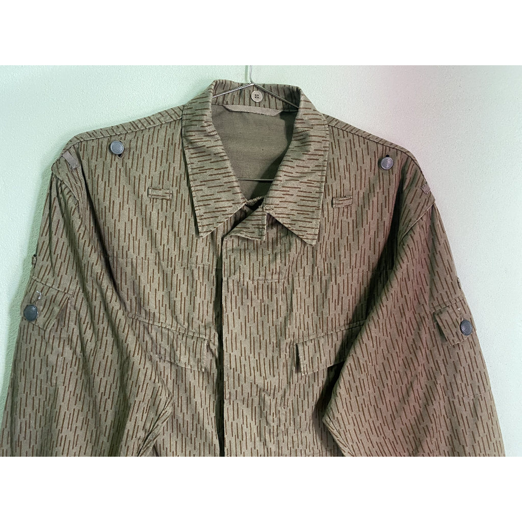 East German Militaly Raindrop Camouflage Jacket | Shopee Thailand