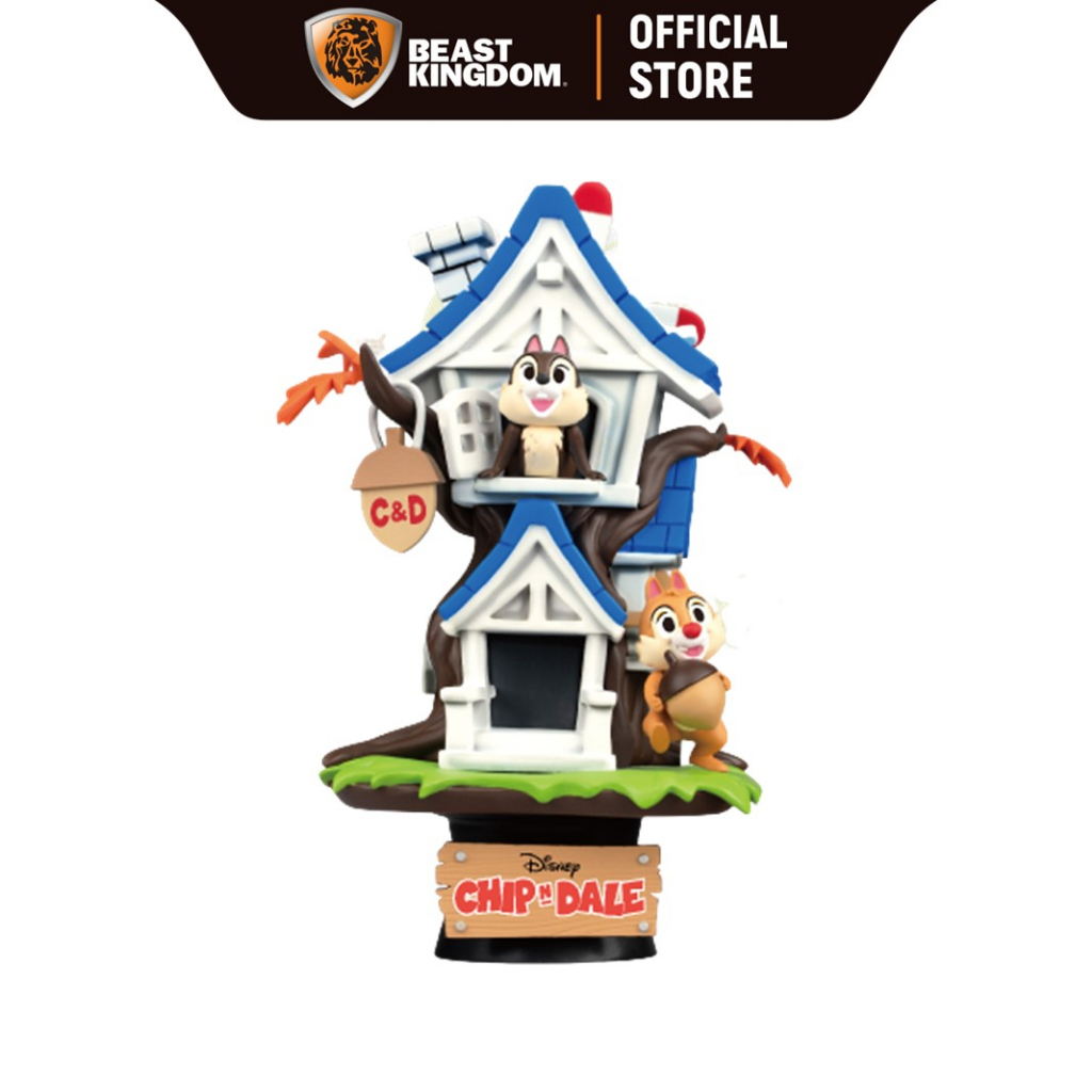 Beast Kingdom DS028 - Chip 'n Dale Tree House: Disney Summer series (D ...
