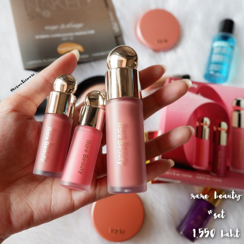 พร้อมส่ง! [ป้ายไทย] ️ rare beauty soft pinch liquid blush set (limited ...