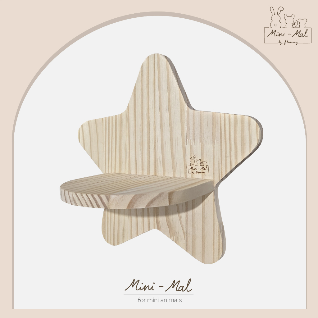 Mini-Mal by filmnueng | Rising Star ชั้นปีน ติดกรง รูปดาว สำหรับ ชินชิล ...