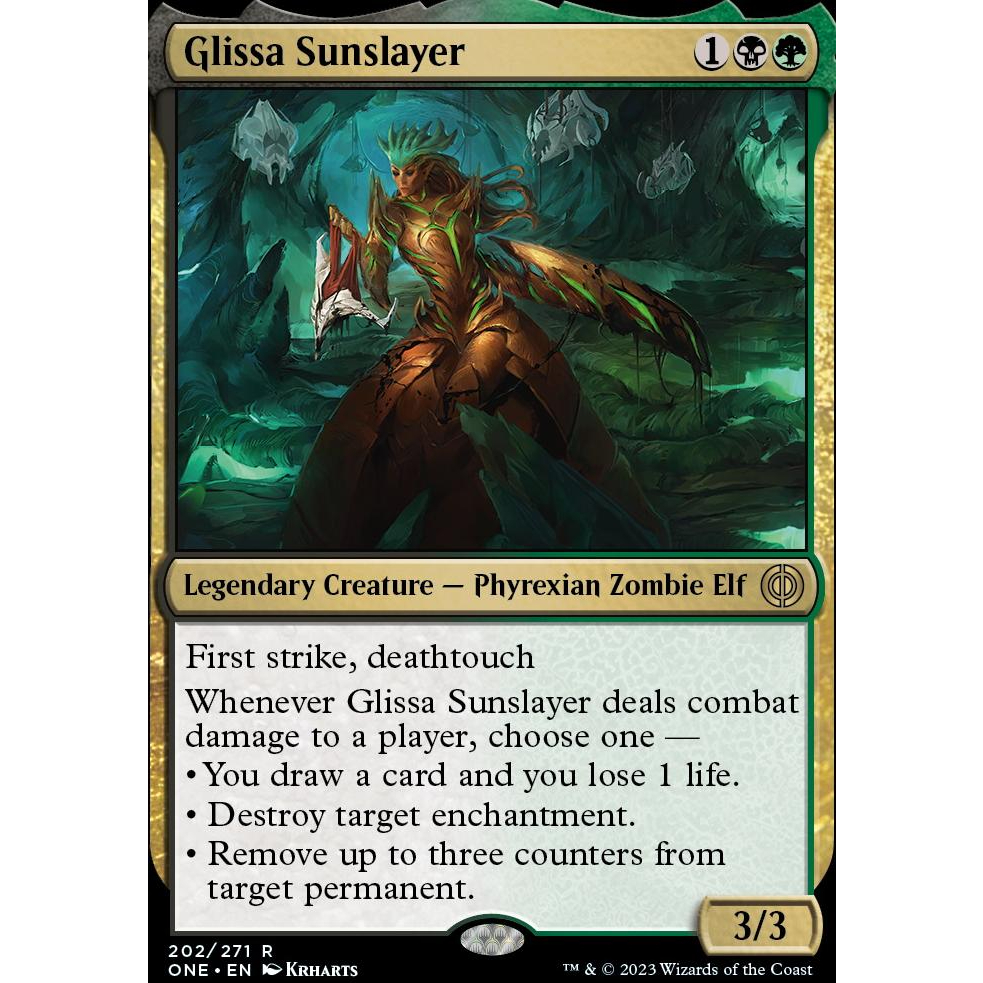 [MTG][Single][ONE] Glissa Sunslayer ระดับ Rare [ภาษาอังกฤษ] | Shopee ...