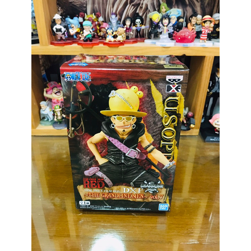 (DxF) แท้100% อุซป Usopp vol.7 Film Red the grandline man แมวทอง One piece วันพีช Model โมเดล ...