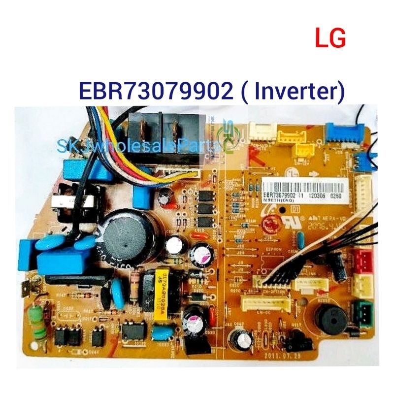 แผงวงจรแอร์แอลจี อินเวอร์เตอร์ LG Inverter/ Part No.EBR73079902 อะไหล่ ...