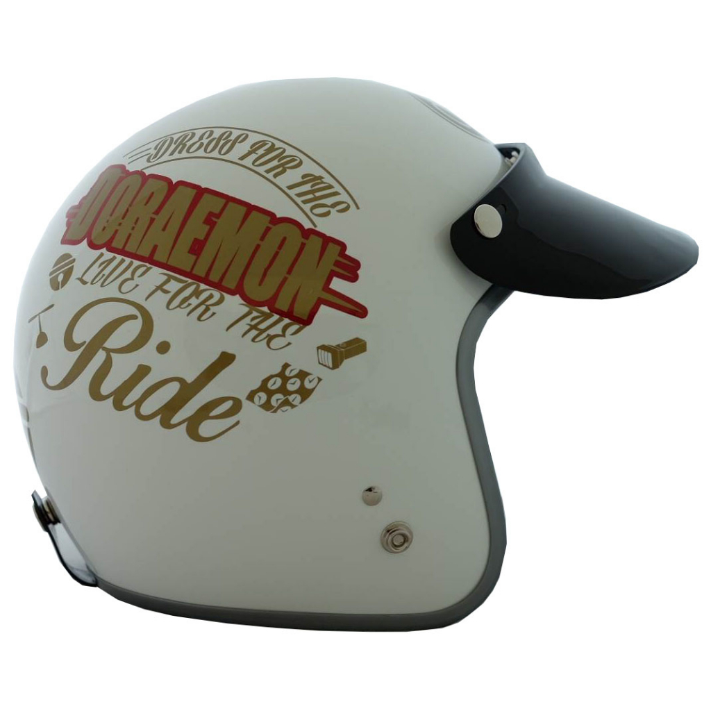 หมวกกันน็อคลิขสิทธิ์แท้โดราเอม่อน CAFE 04 มี 2 สี Motorcycle Helmets ...