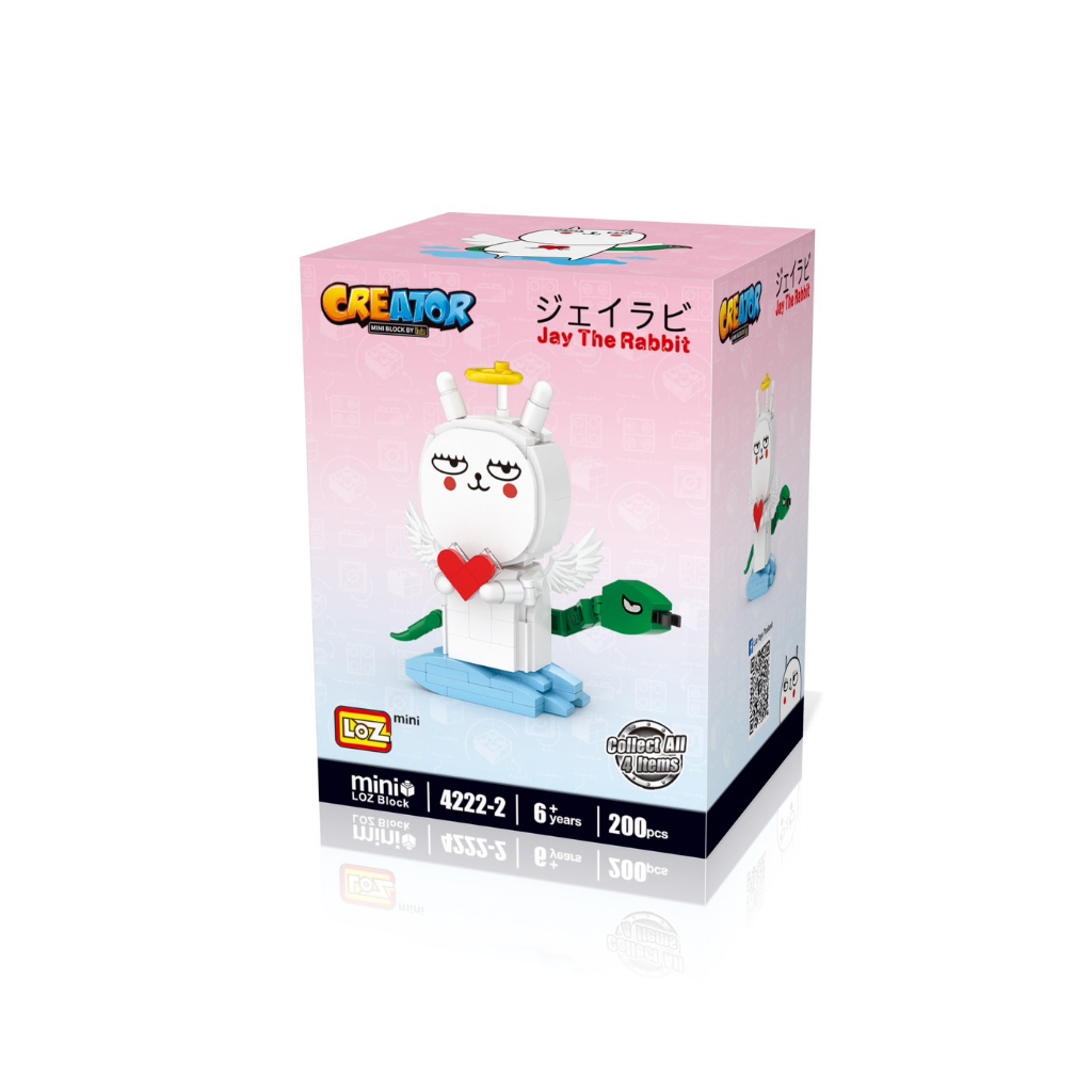 LOZ MINI BLOCK CREATOR Jay The Rabbit 2 มีให้เลือก 4 แบบ (รหัส 4222-1-4) | Shopee Thailand