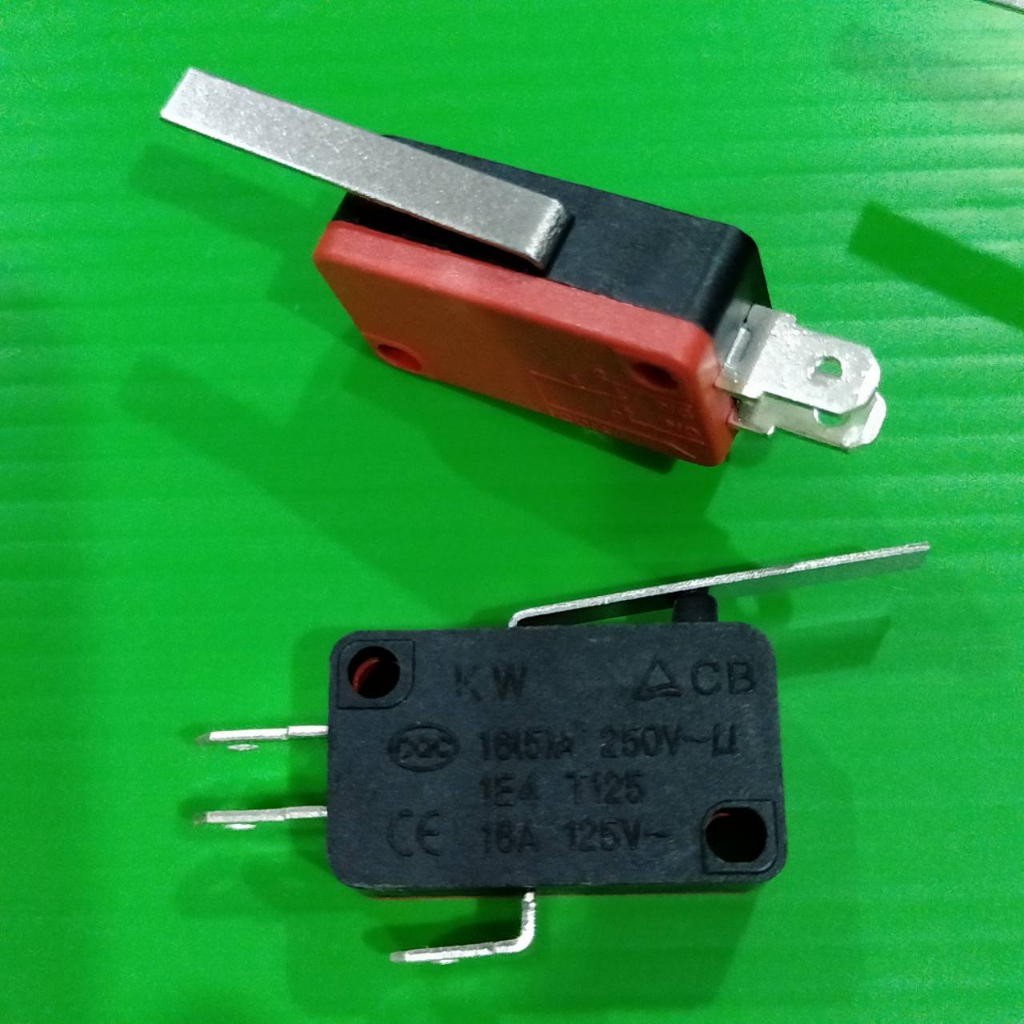 ไมโครสวิทช์ สวิทช์ ลิมิตสวิทช์ Micro Switch Limit Switch 2 ขา 3 ขา 16A ...