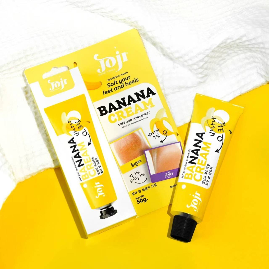 JOJI Secret Young Soft Your Feet And Heels Banana Cream 50g. | Shopee ...