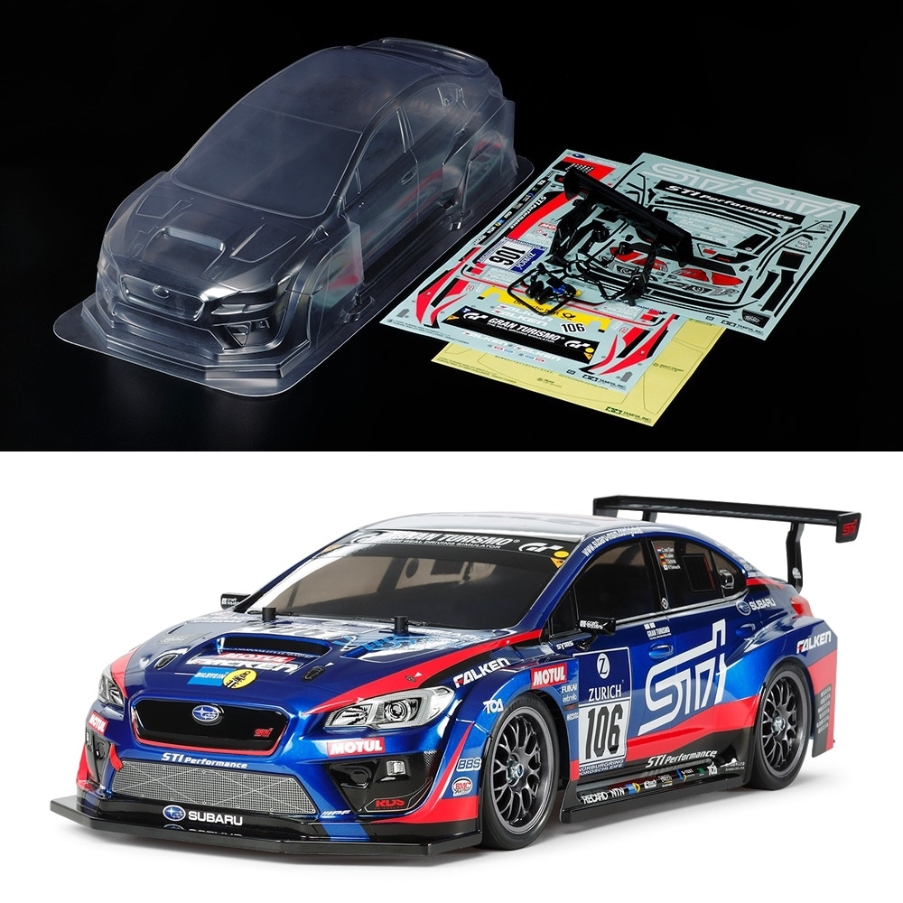 TAMIYA 51593 บอดี้ Subaru WRX STI 24h Nurburgring Challenge NBR ยัง ...