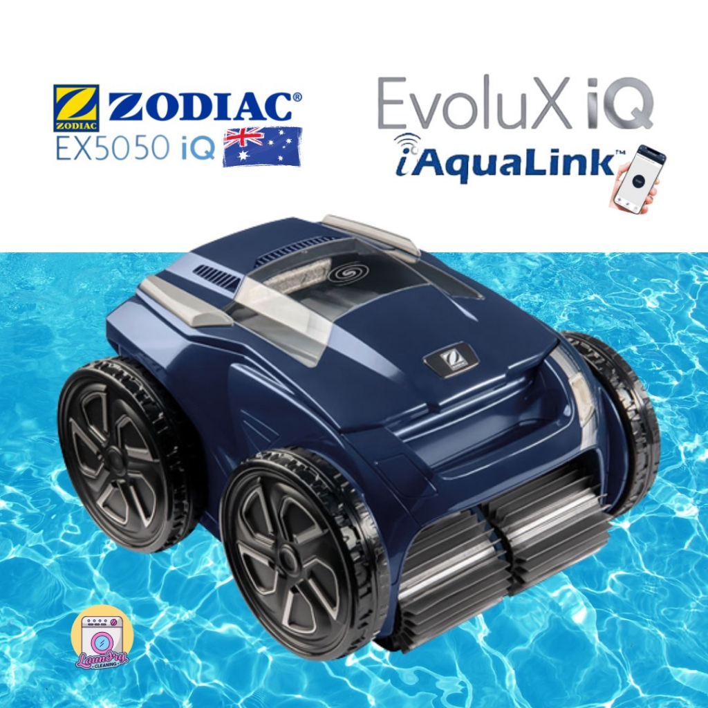[ลด40%] ZODIAC Evoluk EX5050 iQ หุ่นยนต์ทำความสะอาดสระว่ายน้ำ / รับ ...
