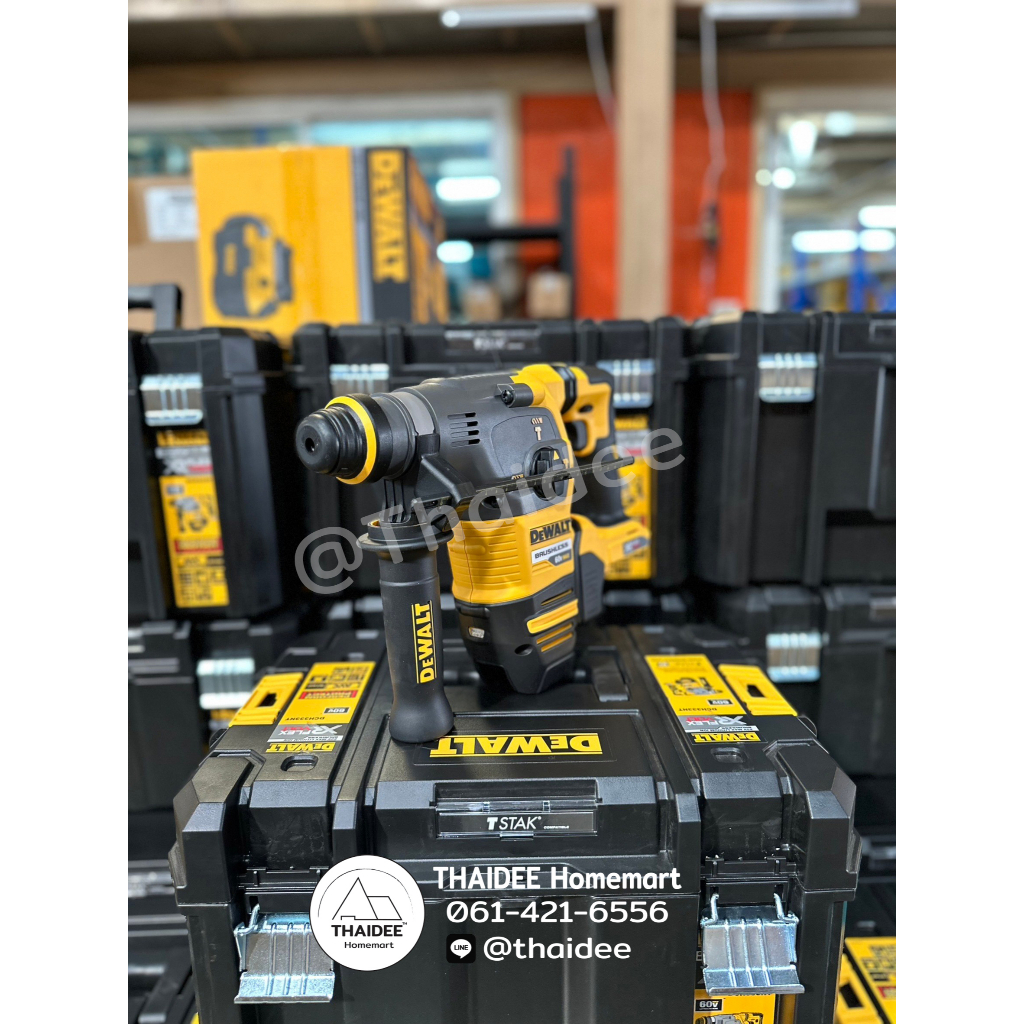 DEWALT สว่านโรตารี่ไร้สาย 3 ระบบ 60V DCH333NT BL (ตัวเปล่า) รับประกัน ...