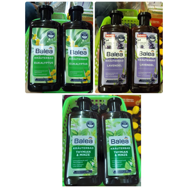 Balea Eucalyptus Herbal Bath, 500 ml จากเยอรมัน ครีมอาบน้ำสมุนไพร่ | Shopee Thailand