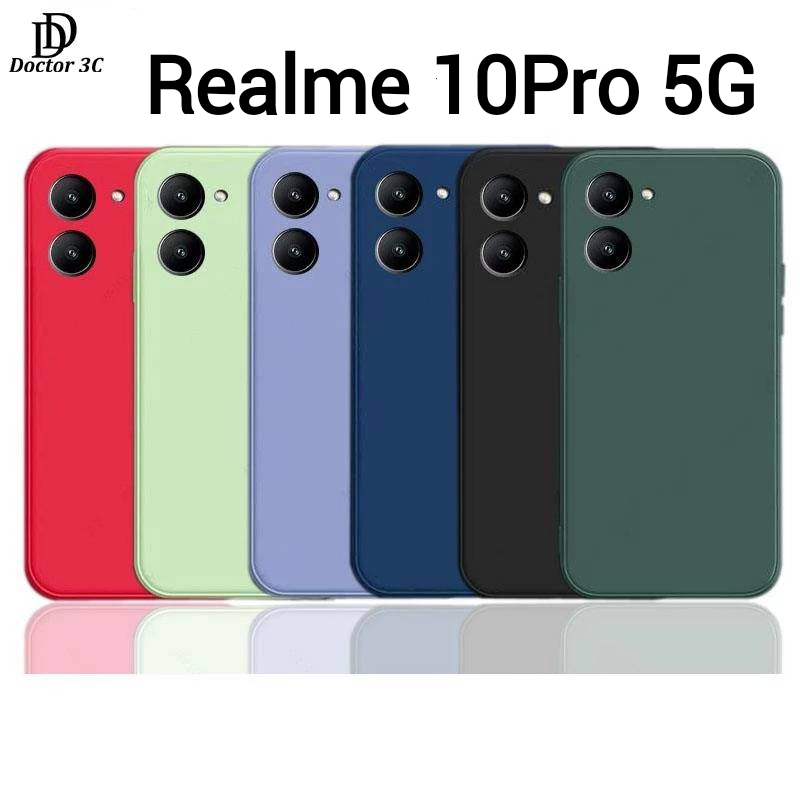 Realme 10Proตรงรุ่น(พร้อมส่งในไทย)เคสTPU นิ่ม สีพาสเทลคลุมกล้องOPPO ...