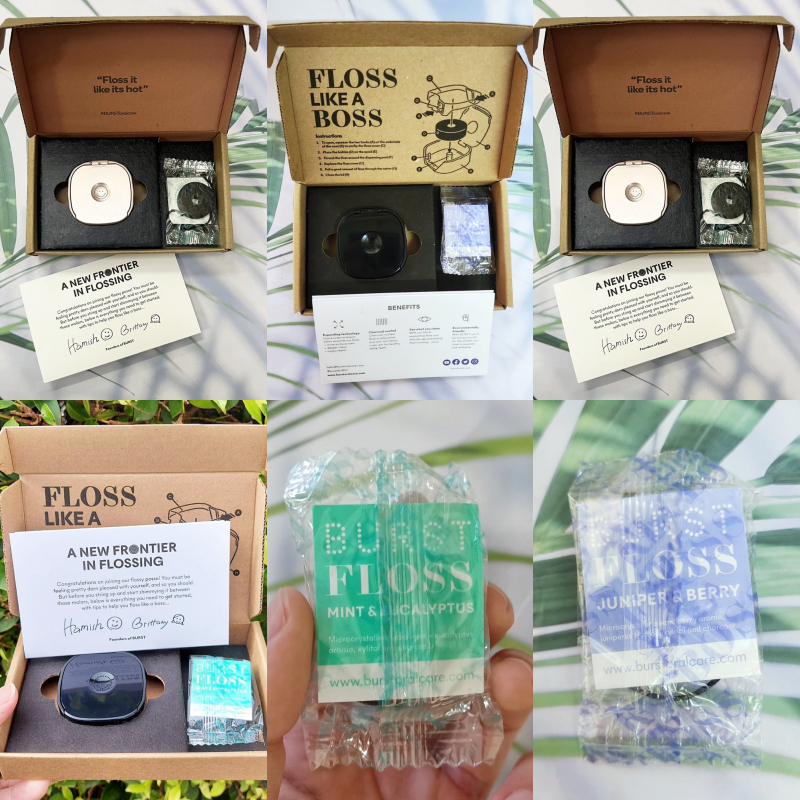 ไหมขัดฟันสีดำ + ตลับ ไหมขัดฟัน ความยาว 30 เมตร Dental Floss Set ...