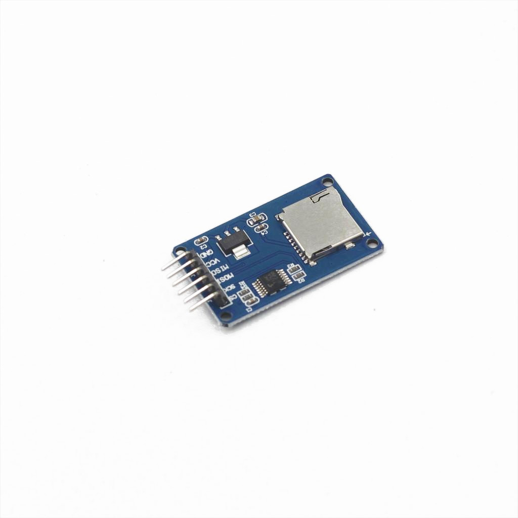 Micro SD SDHC Card Adapter Module โมดูล ขนาดเล็ก SPI 5v | Shopee Thailand