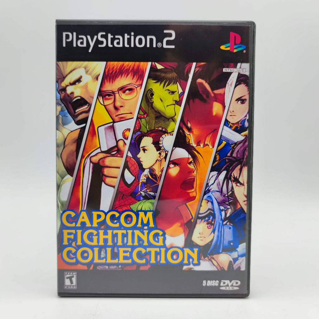 CAPCOM FIGHTING COLLECTION PS2 รวม 5 เกมส์ [bootleg] 1.Namco x Capcom 2.Capcom Fighting ...
