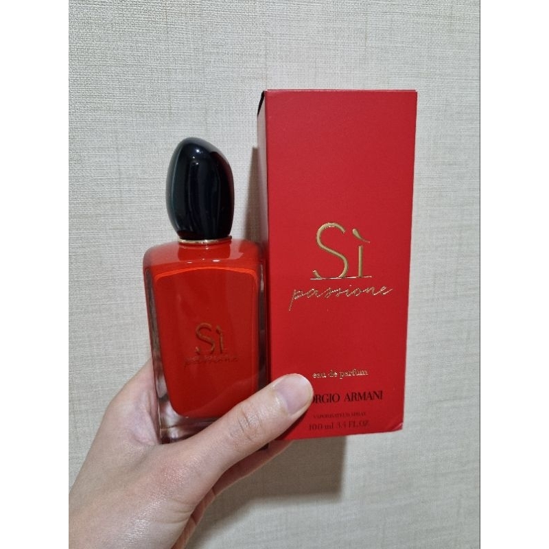 Giorgio Armani Si passione eau de perfum 100 ml | Shopee Thailand