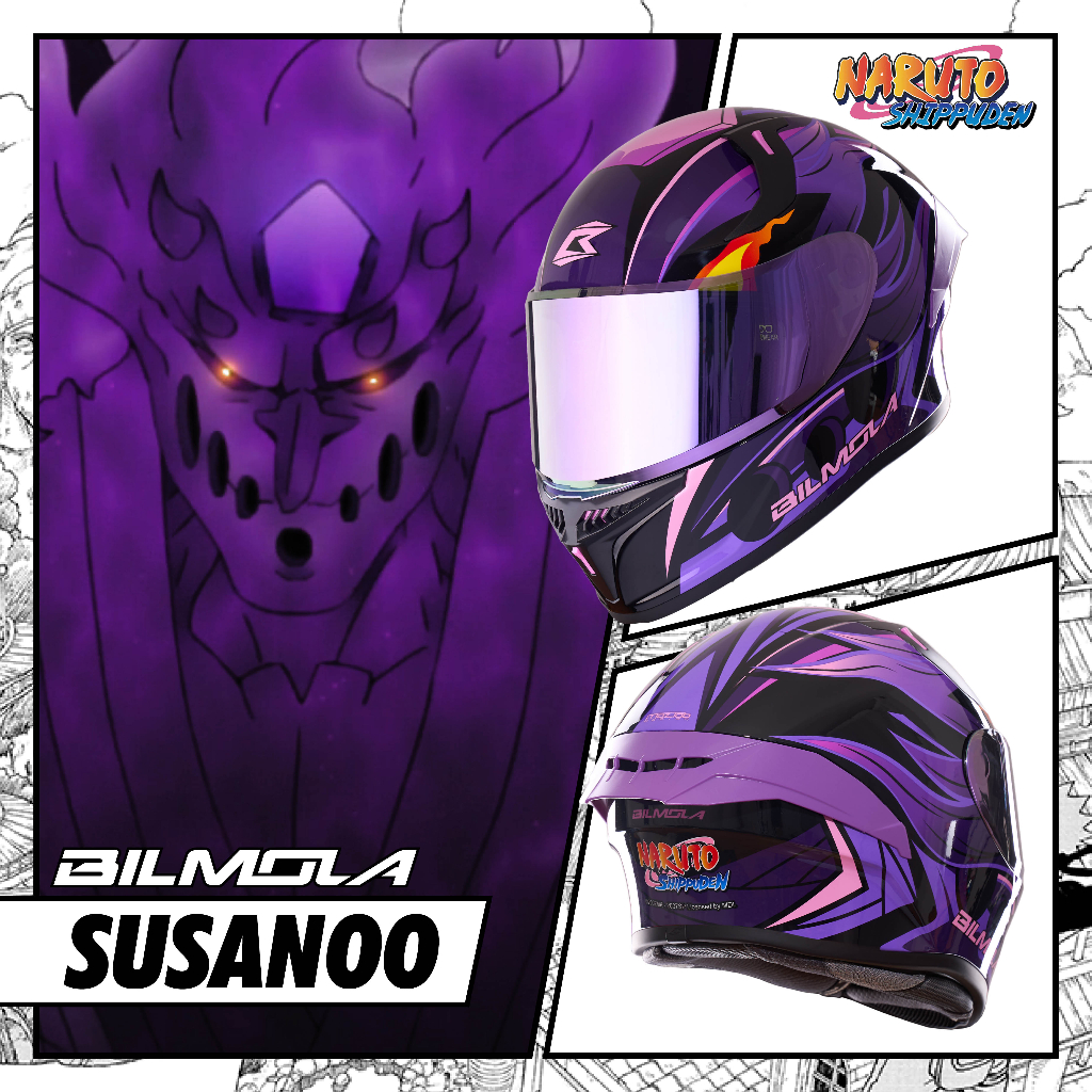 หมวกกันน๊อค Bilmola Limited Naruto นารุโตะ จำนวนจำกัด พร้อมจัดส่ง ทุกสี ...
