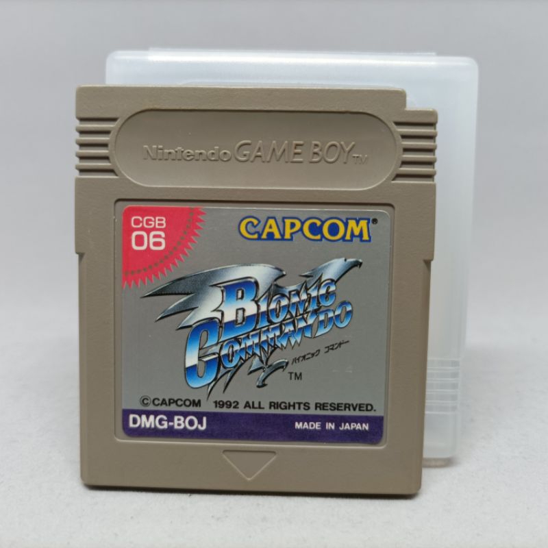 Bionic Commando (GB) | ตลับเปล่าเกมบอยแท้ | Gameboy Original Cartridge ...