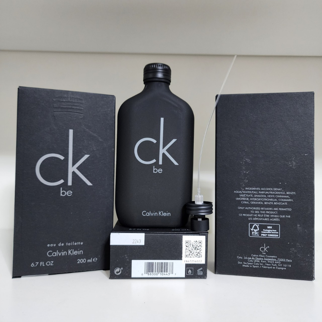 CK Be Eau De Toilette 200 ml. P-C3lvin | Shopee Thailand